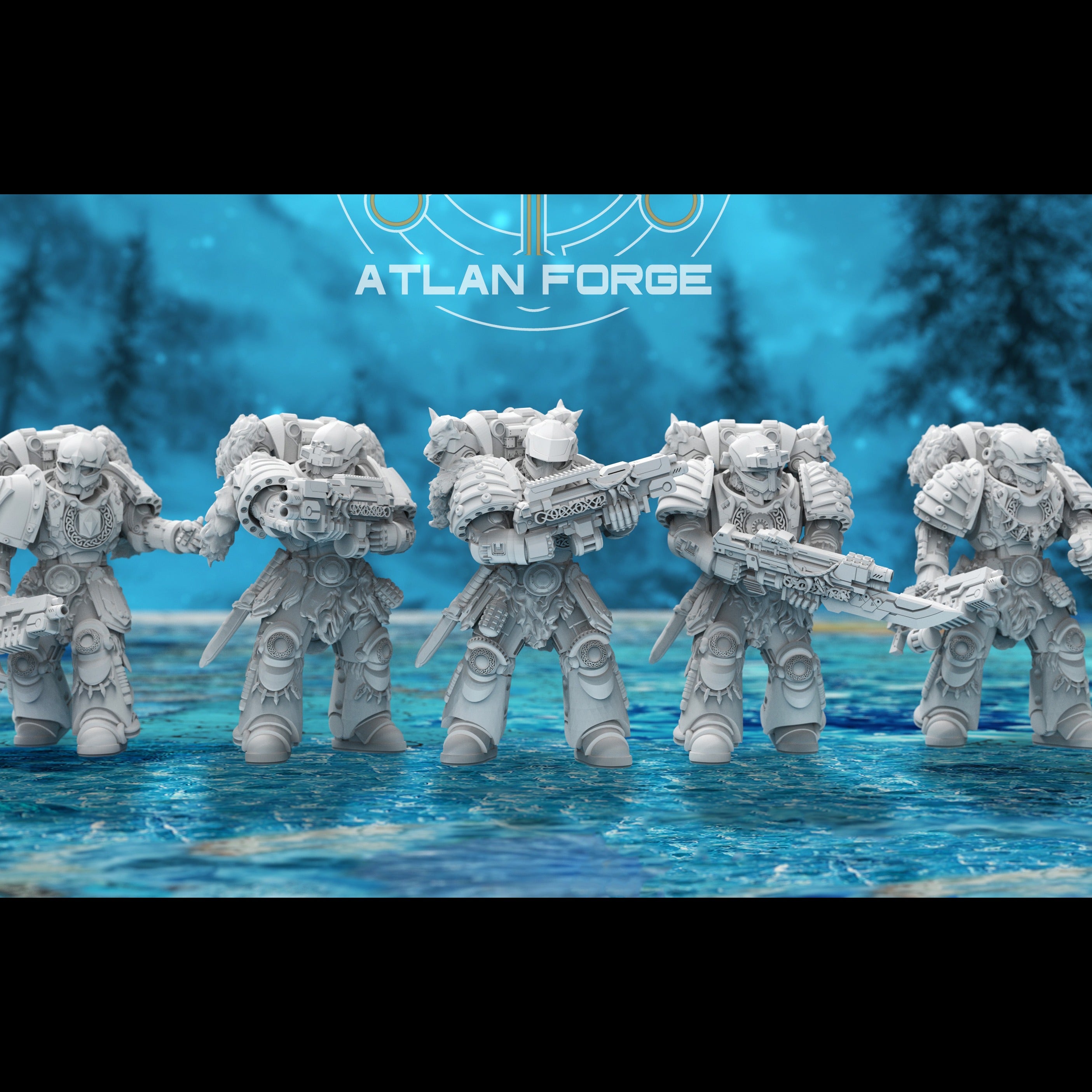 Asgardian Rangers - Atlan Forge - Miniatures by Only-Games.co