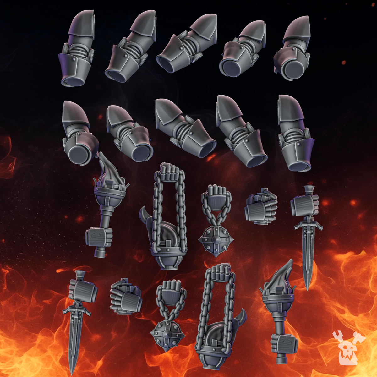 Pactum Aeternum Arms Set x10 - DakkaDakka.Store - Miniatures by Only ...