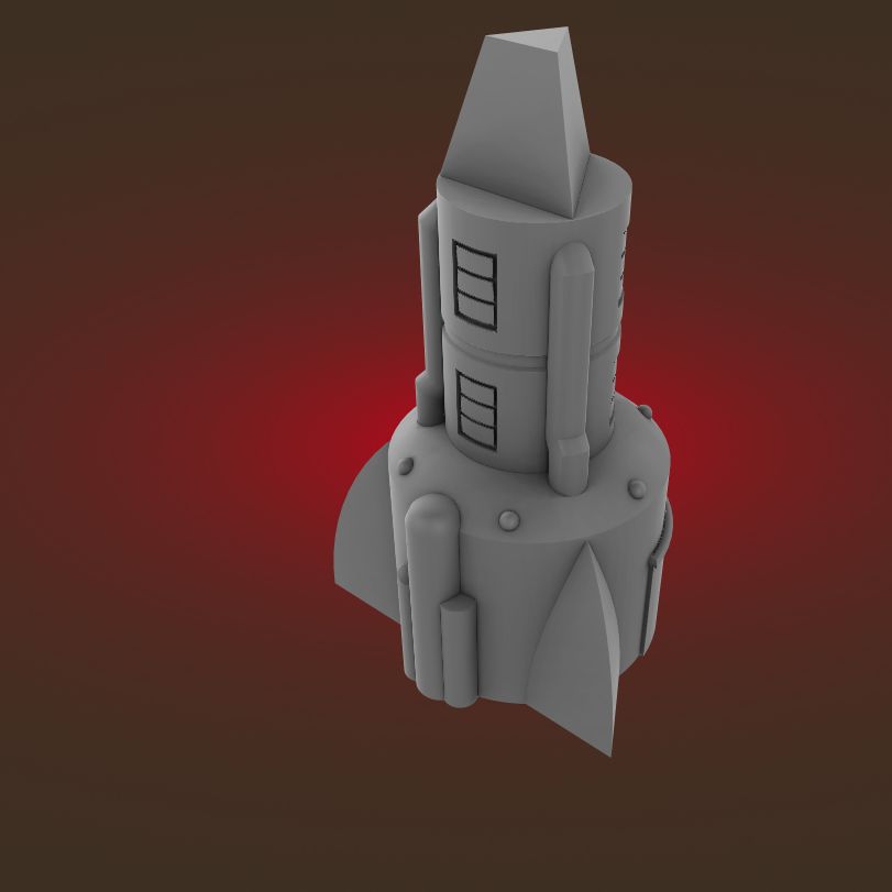 MG144-PH06 Type 333 Lazer Pylon - Aotrs Shipyards - Miniatures by Only ...