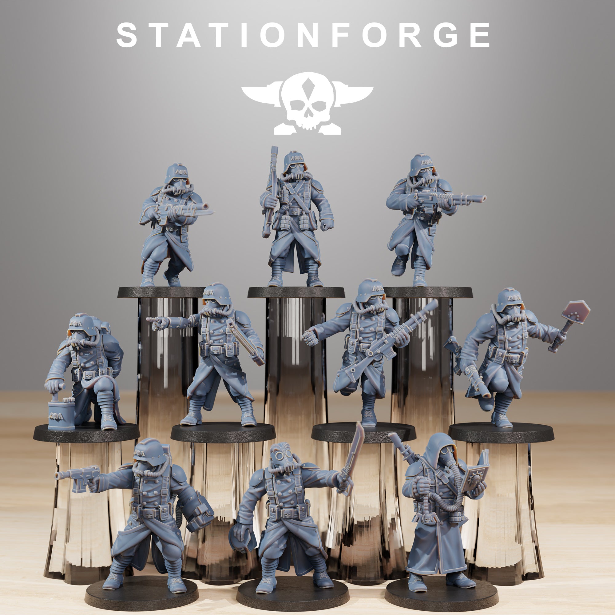 GrimGuard Acolytes - StationForge - Miniatures by Only-Games.co