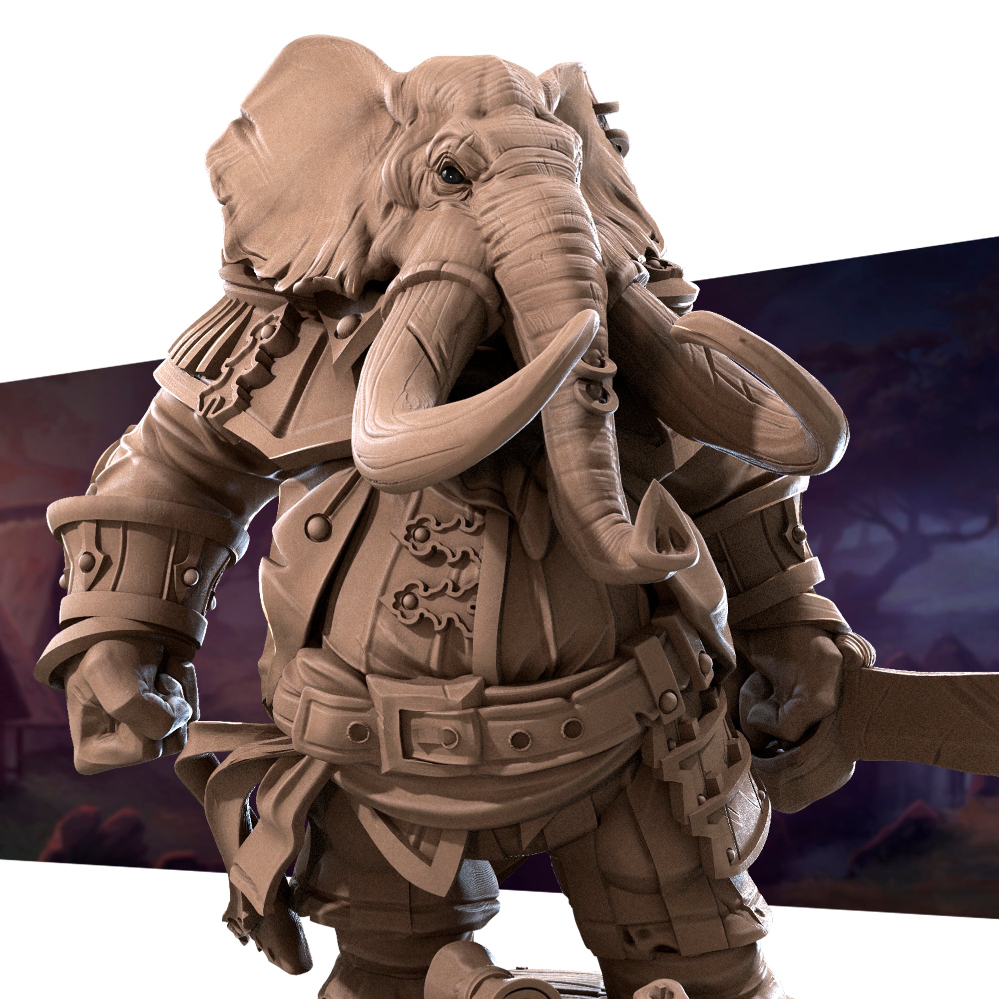 Commander Loxodon - Bite The Bullet Studio - Miniatures by Only-Games.co