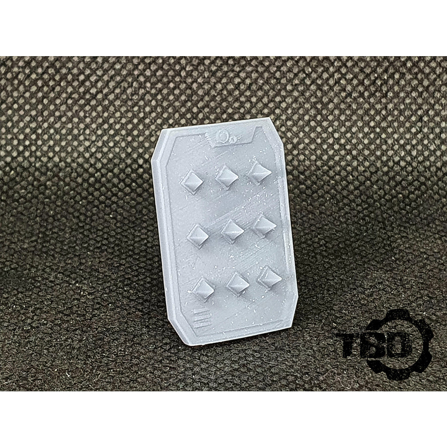 Boarding Shield - LEFT SPIKED x5 - Tight Bore Designs - Miniatures by ...