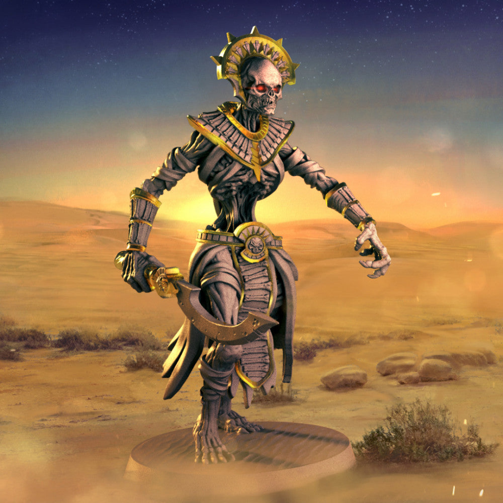 Ancient Egyptian Mummy | A Mini 3D World - Unchained Games - Miniatures ...