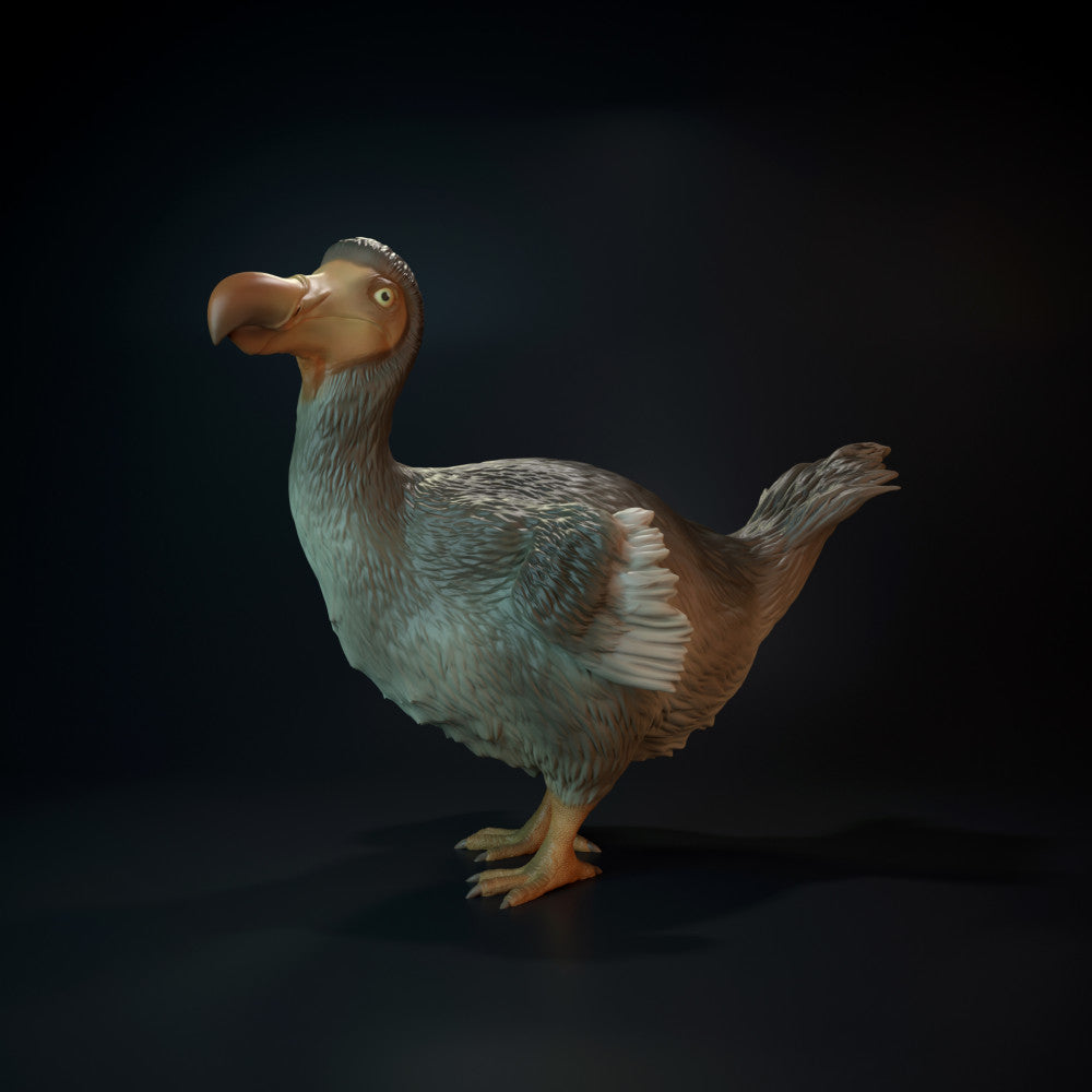 Dodo standing prehistoric bird 1/20 scale - Dino and Dog - Miniatures ...