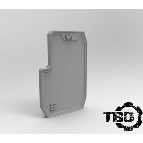 Breacher Shield V3 LEFT X5 - Tight Bore Designs - Miniatures by Only ...