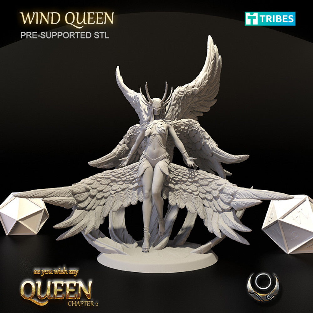 Wind Queen - Spirit of Resin - Miniatures by Only-Games.co