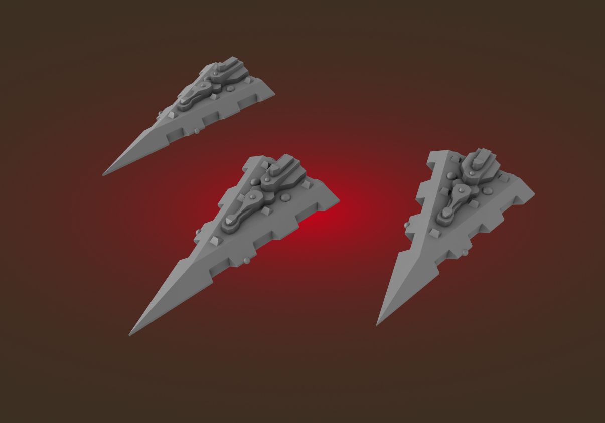GDH:D103 Delta Series Destroyer - Aotrs Shipyards - Miniatures by Only ...