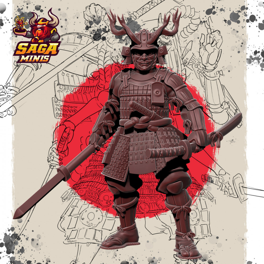 Samurai Hero - Saga Miniatures - Miniatures by Only-Games.co