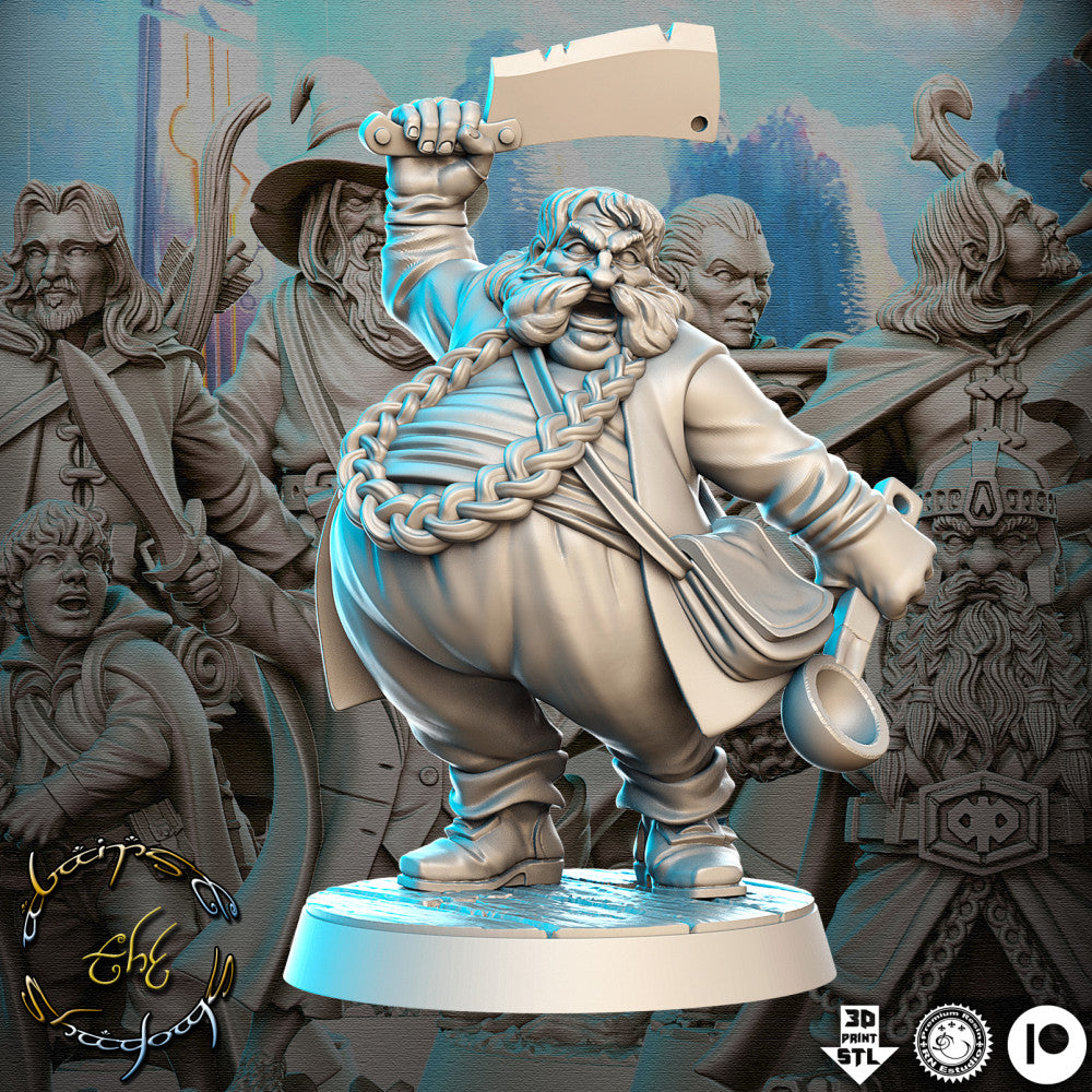 Bomb- Dwarf - 32mm - DnD - RNestudio - Miniatures by Only-Games.co
