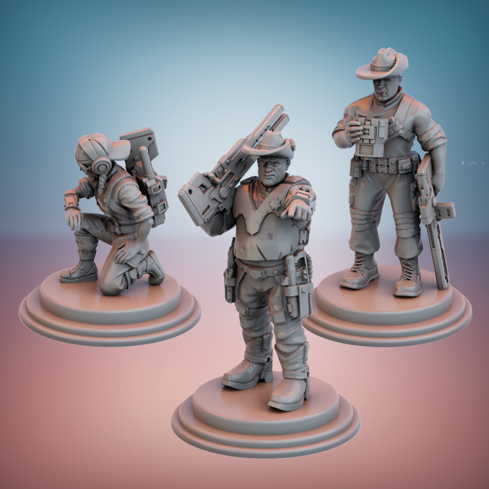 FALCON. Command. - ZBS Miniatures - Miniatures by Only-Games.co