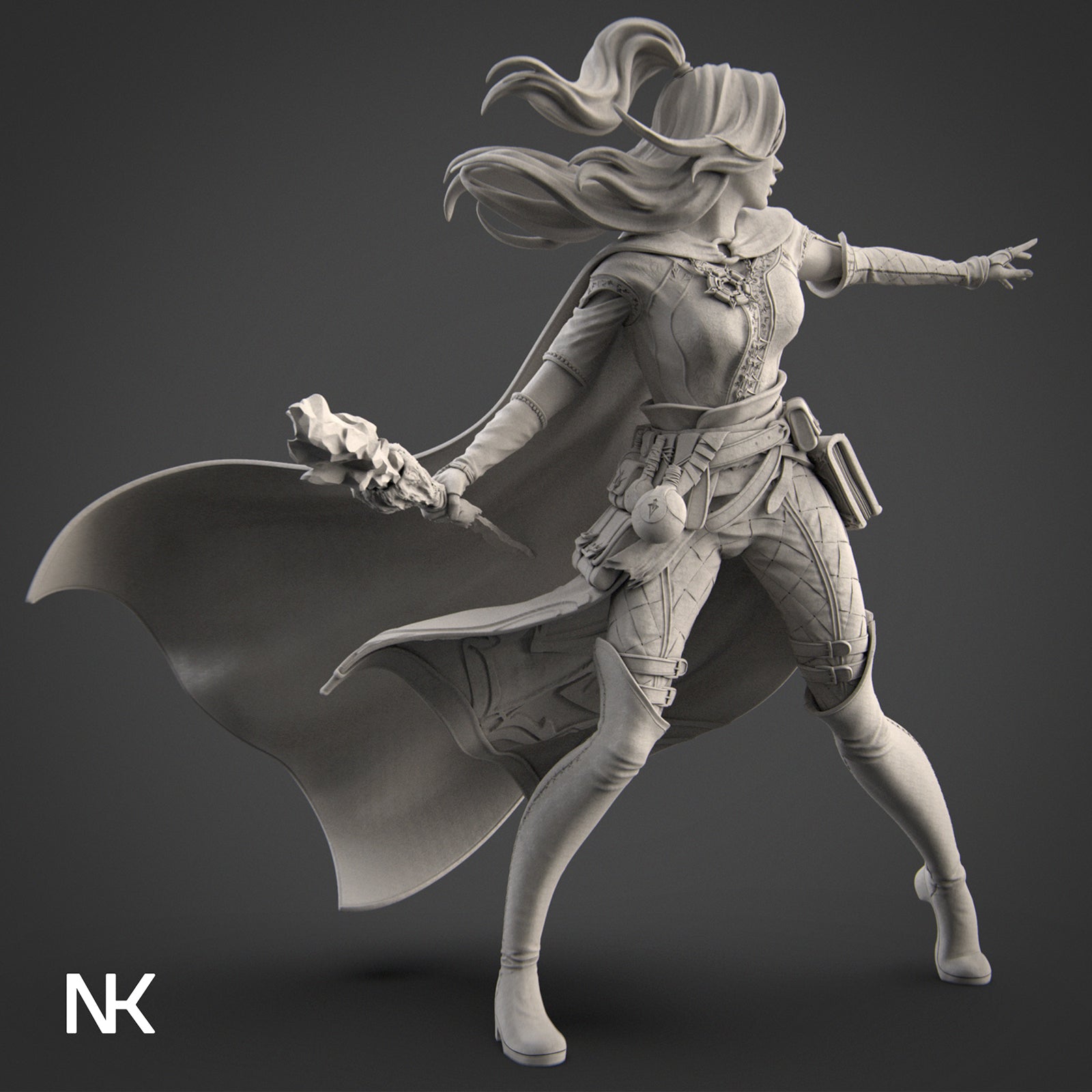 Elf Mage - Nerikson - Miniatures by Only-Games.co