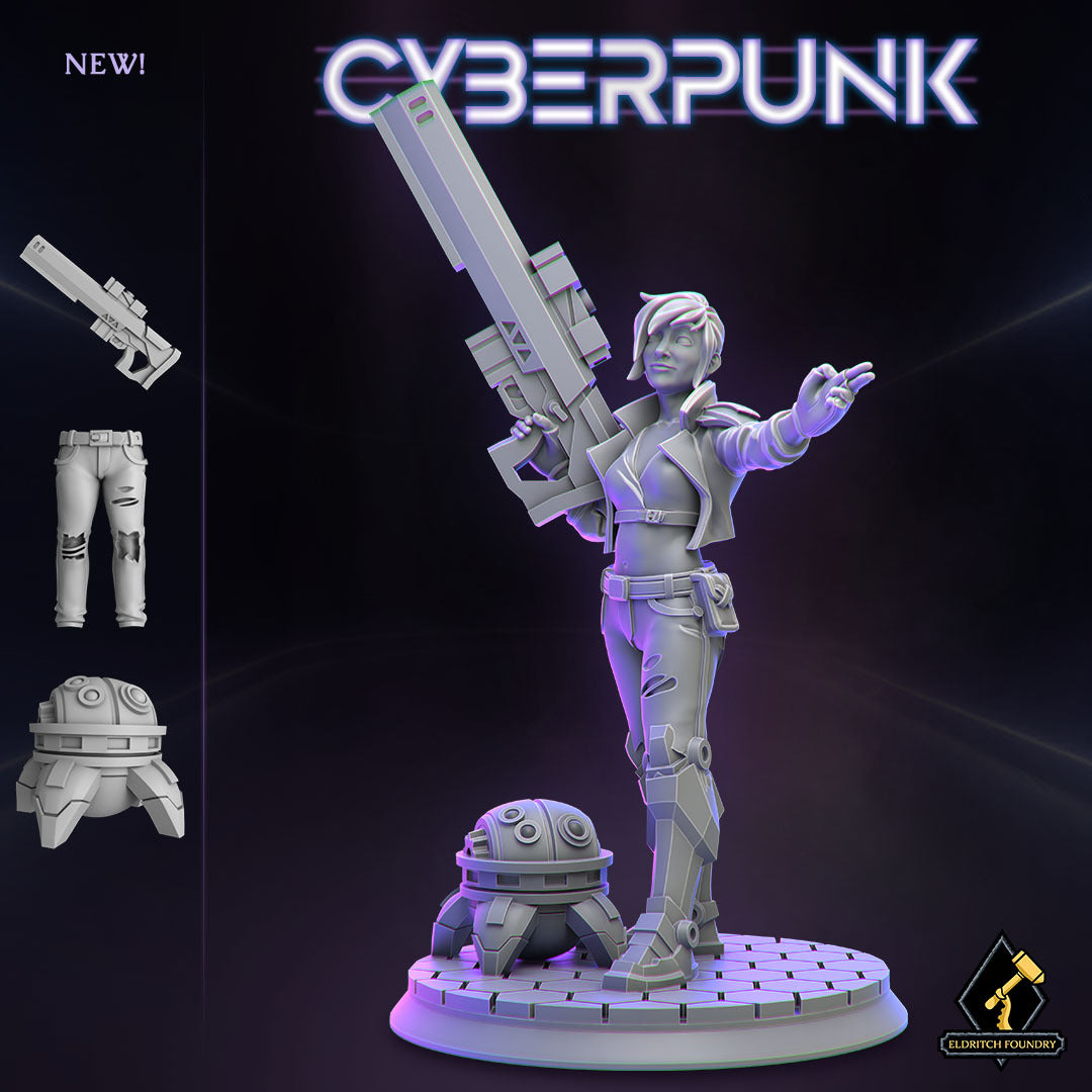 Sniper/Rigger - Eldritch Foundry - Miniatures by Only-Games.co