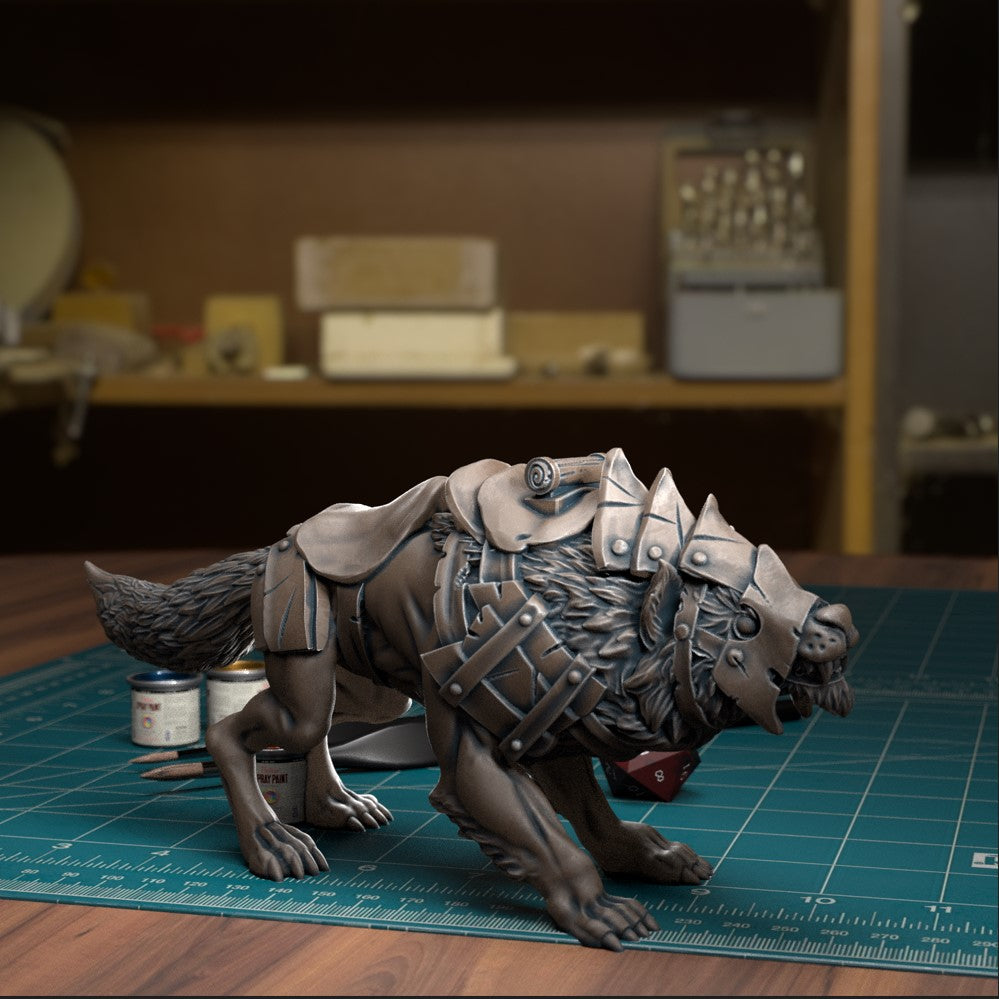 Wolf Mount - TytanTroll Miniatures - DnD - Fantasy - TytanTroll ...