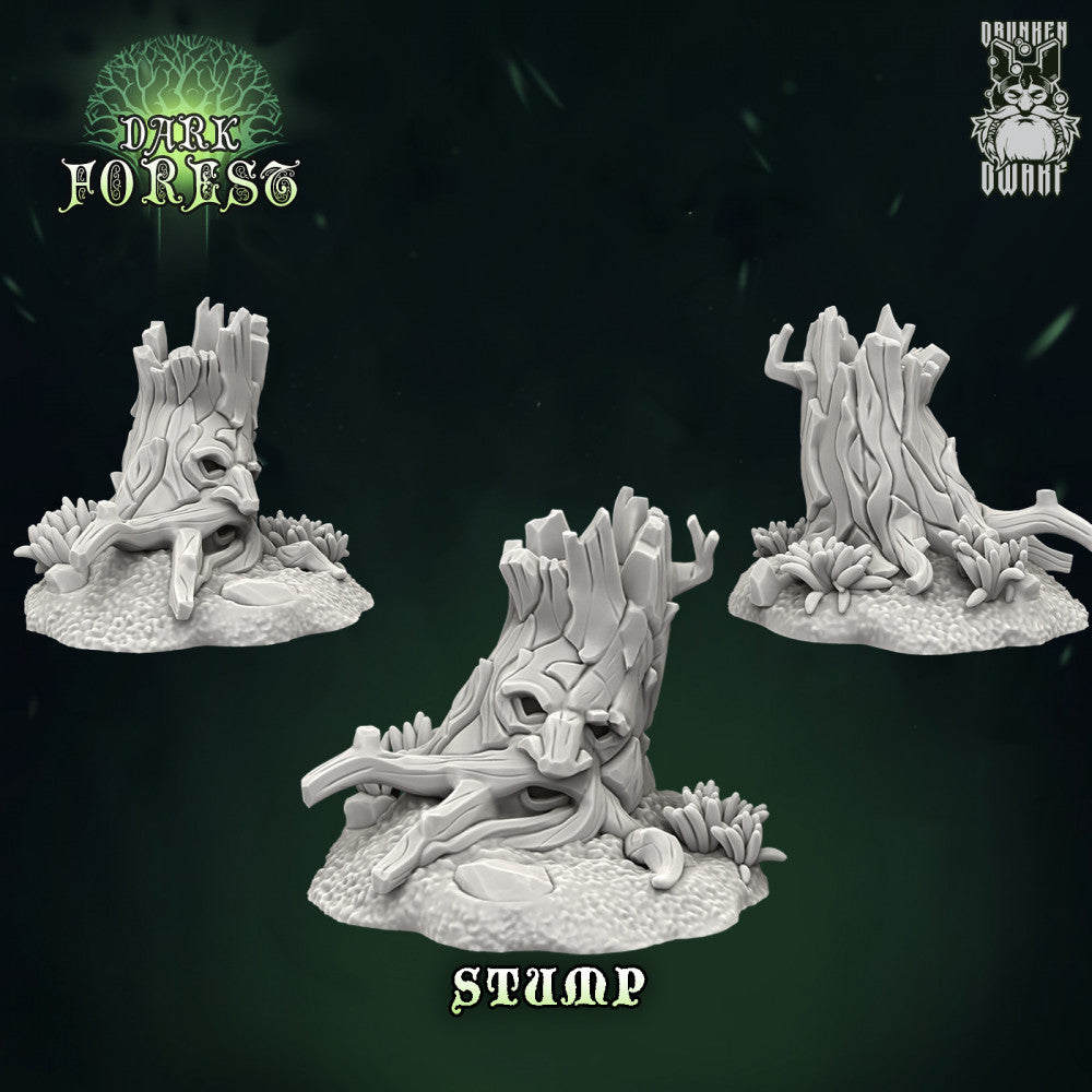 stump - DrunkenDwarf - Miniatures by Only-Games.co