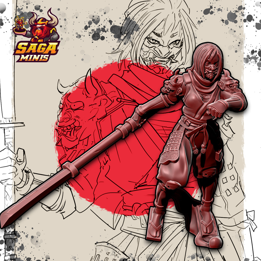 Ahmya Ninja 03 - Saga Miniatures - Miniatures by Only-Games.co