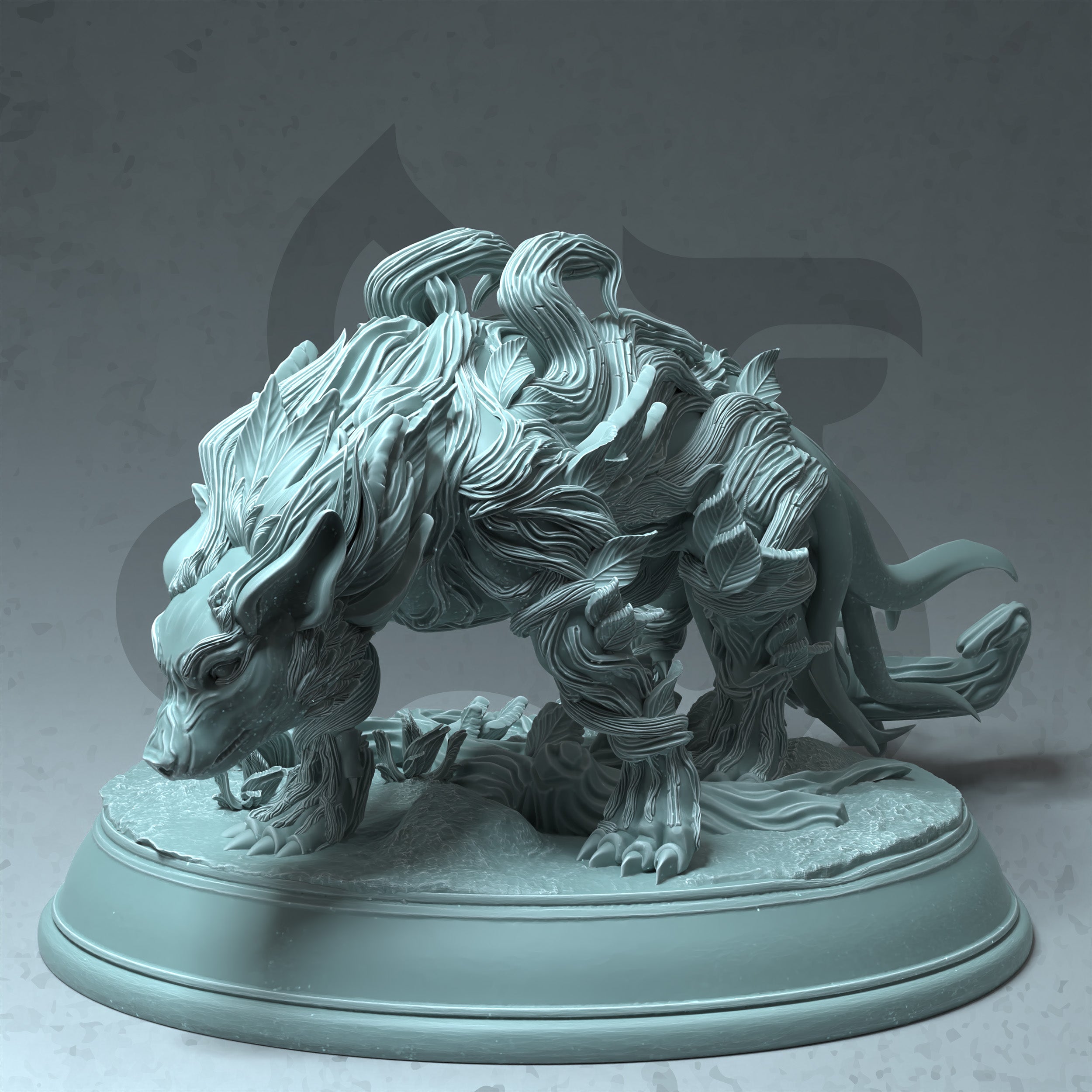 Fey Touched Hound - Caryd - DM Stash - Miniatures by Only-Games.co