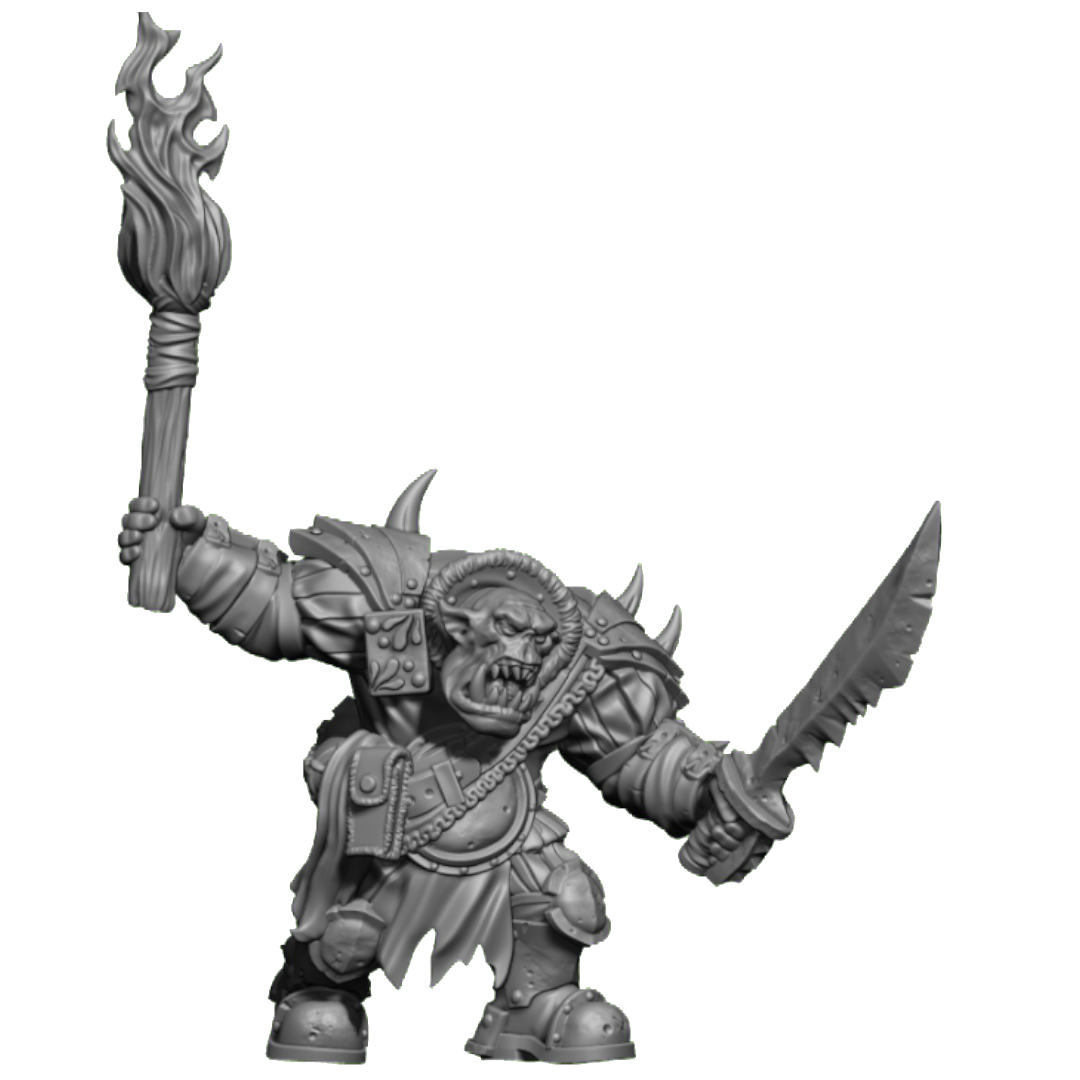AX110 - Orc Mercenary - Heresy Lab - Miniatures by Only-Games.co
