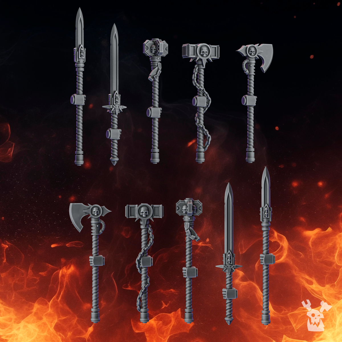 Pactum Aeternum Warden Melee Weapons Set x10 - DakkaDakka.Store ...