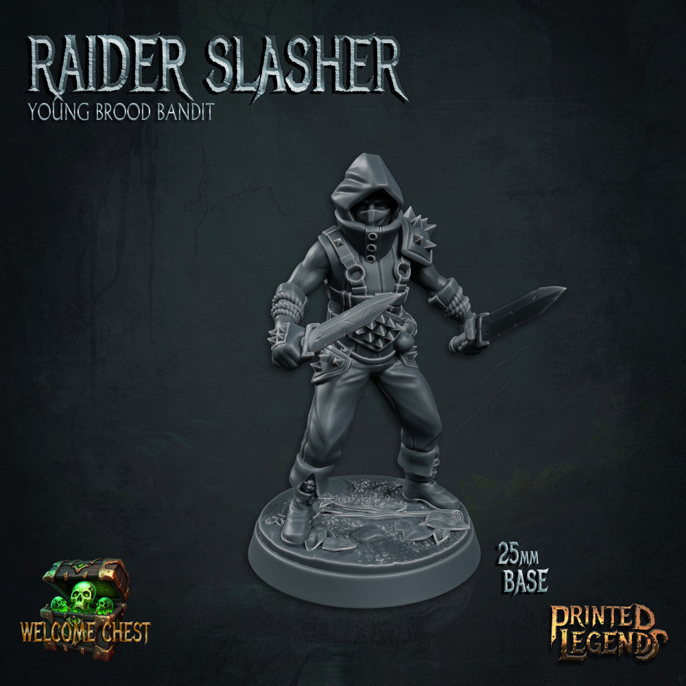 Raider Slasher 01 - Printed Legends - Miniatures by Only-Games.co