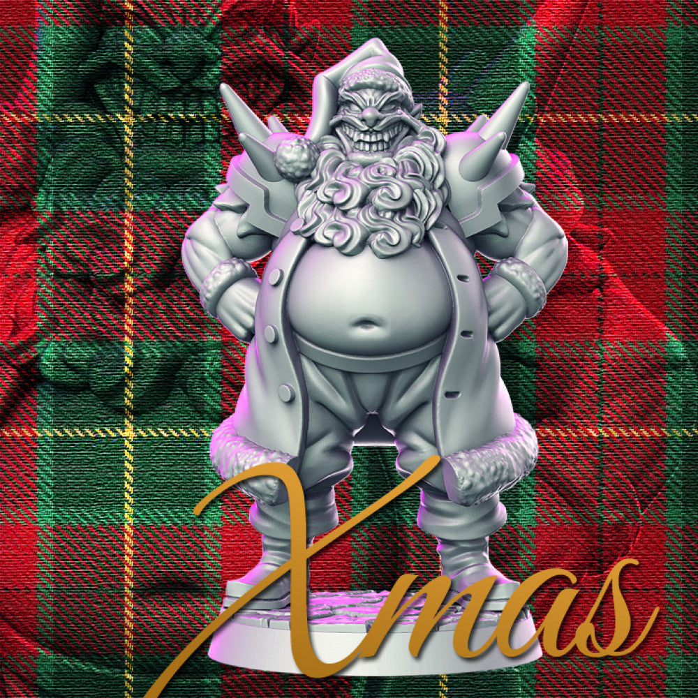 Noel- Dark Santa - 32mm - DnD - RNestudio - Miniatures by Only-Games.co