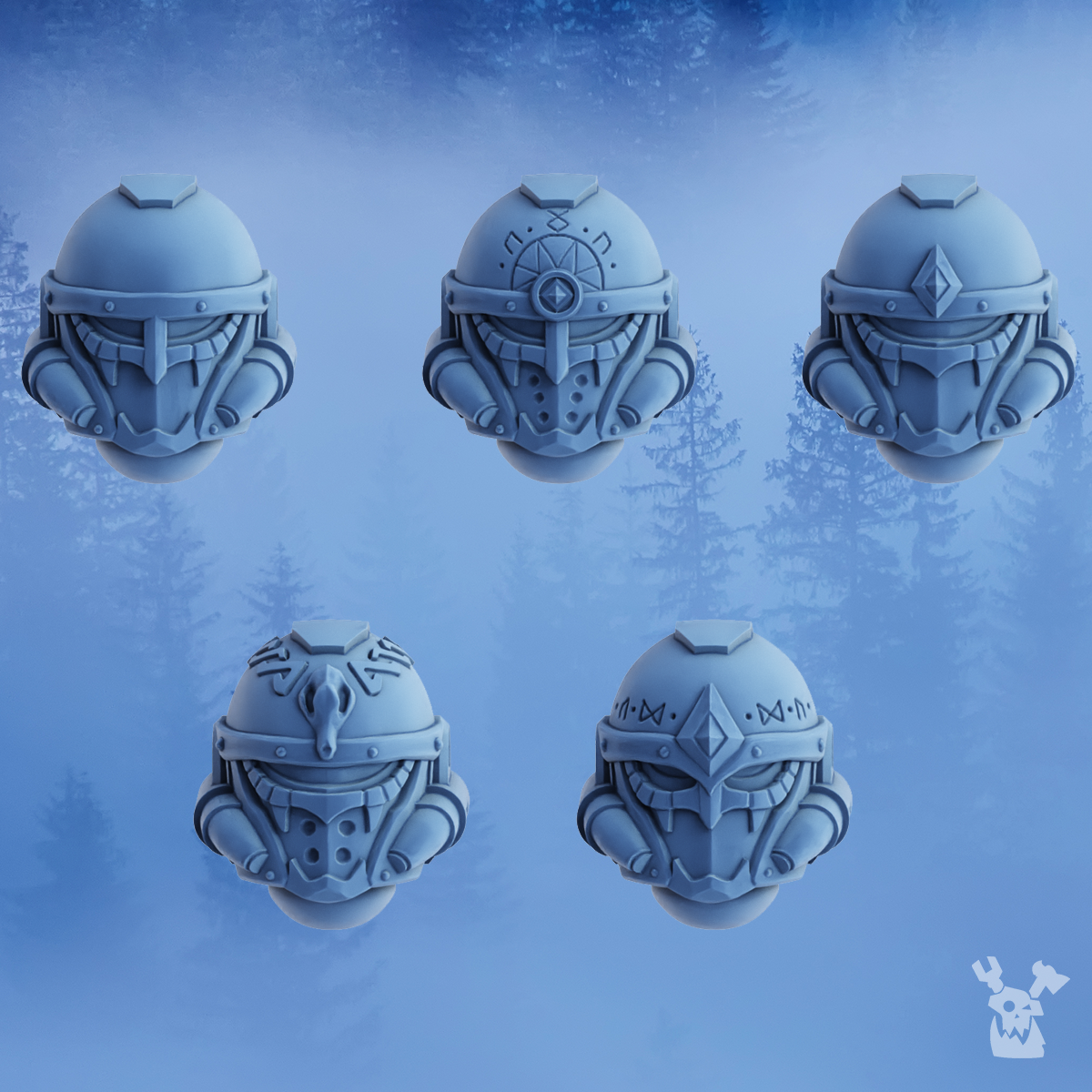 Icebreakers Heavy Heads Set x5 - DakkaDakka.Store - Miniatures by Only ...