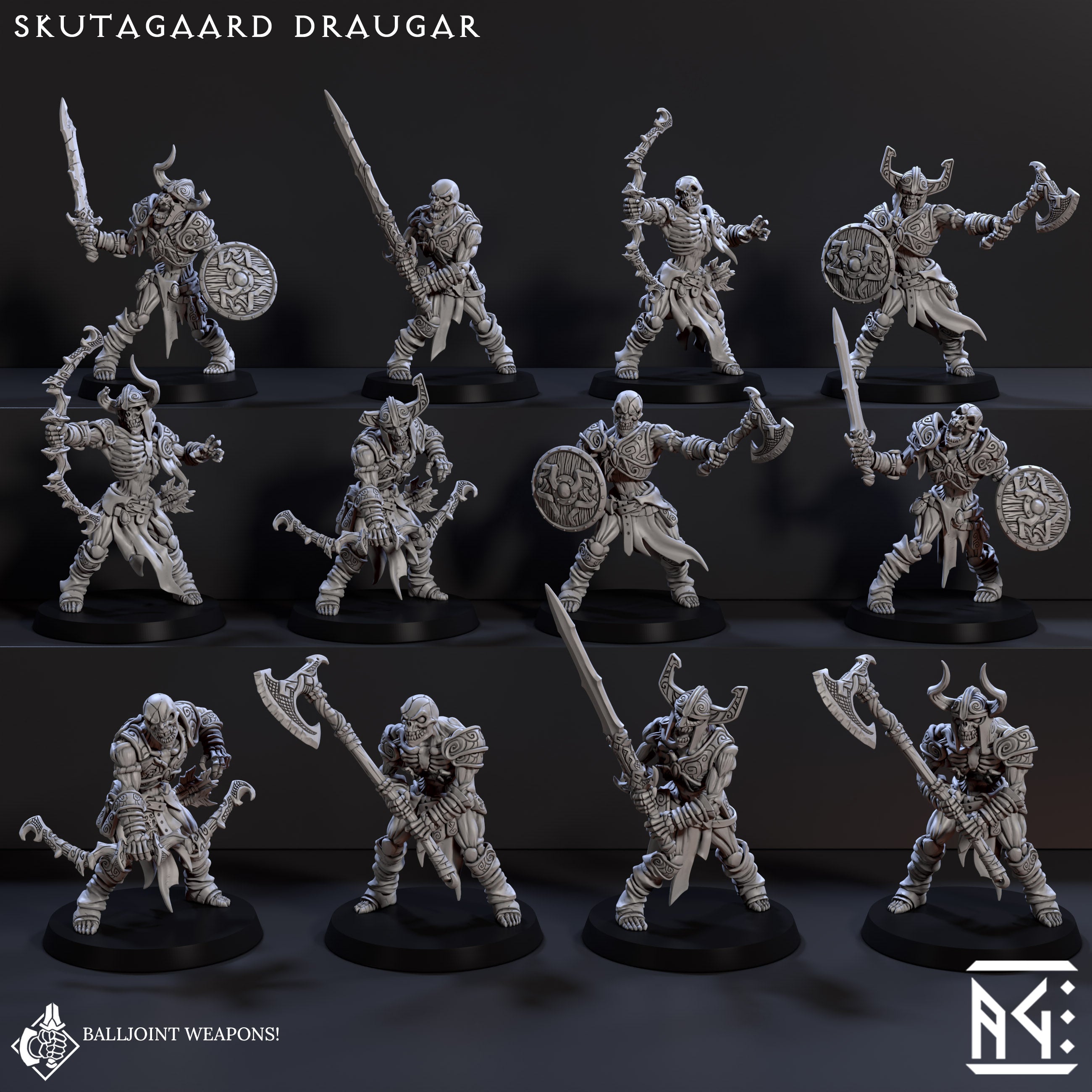 Skutagaard Draugar (Darkness of The Lich Lord) - ArtisanGuild ...