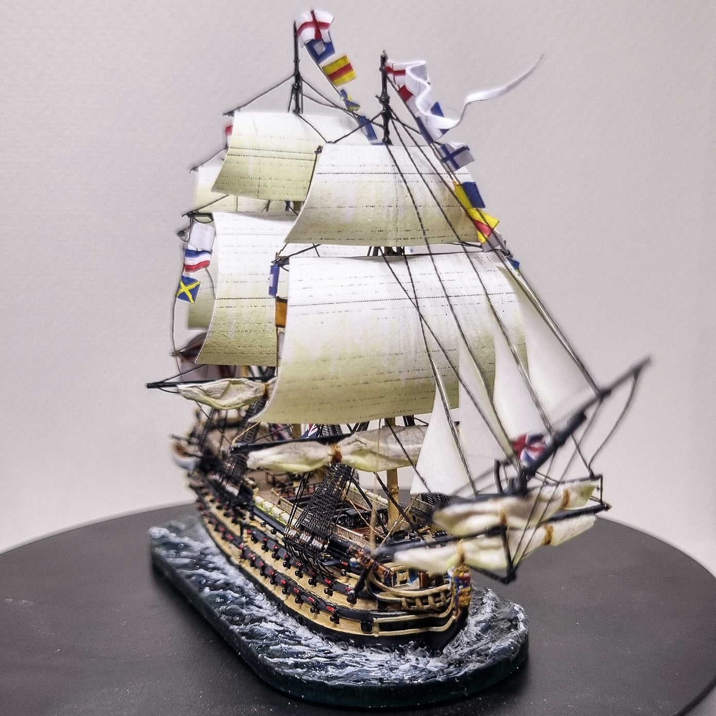 British 1st rate HMS Victory, (104 guns) 1805-present - Turner ...