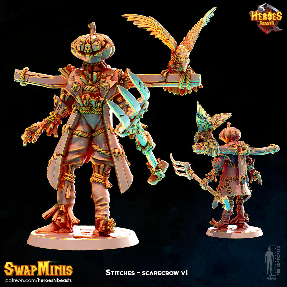 scarecrow classic v1 - Heroes and Beasts - Miniatures by Only-Games.co