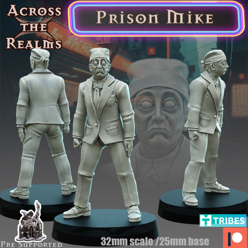 Prison Mike - Across the Realms - Miniatures by Only-Games.co