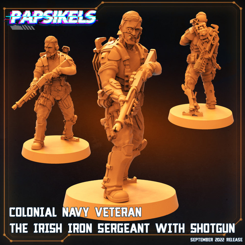 COLONIAL NAVY VETERAN THE IRISH IRON SERGEANT SHOTGUN - Papsikels ...