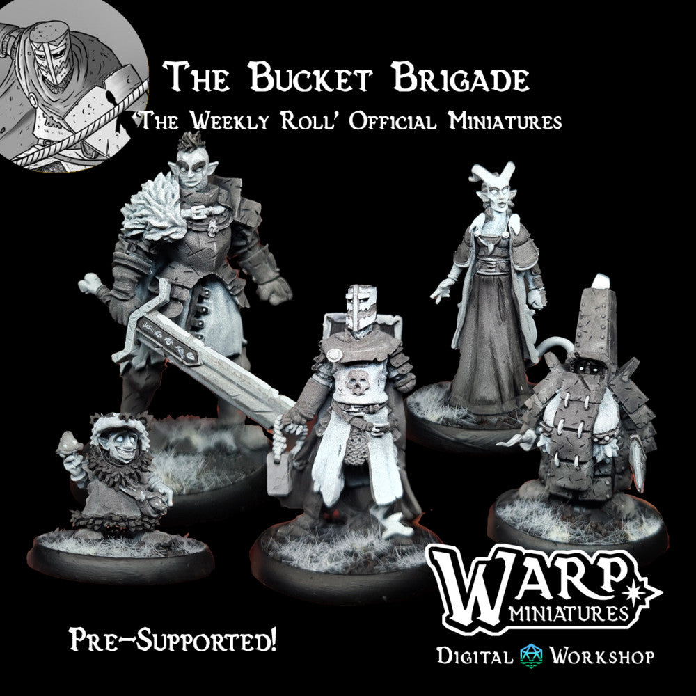 The Bucket Brigade - 'The Weekly Roll' Official Miniatures - Warp ...