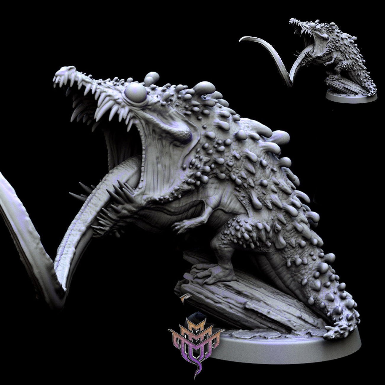 Big Mouth Alli (Pose 2 of 2) - Mini Monster Mayhem - Miniatures by Only ...