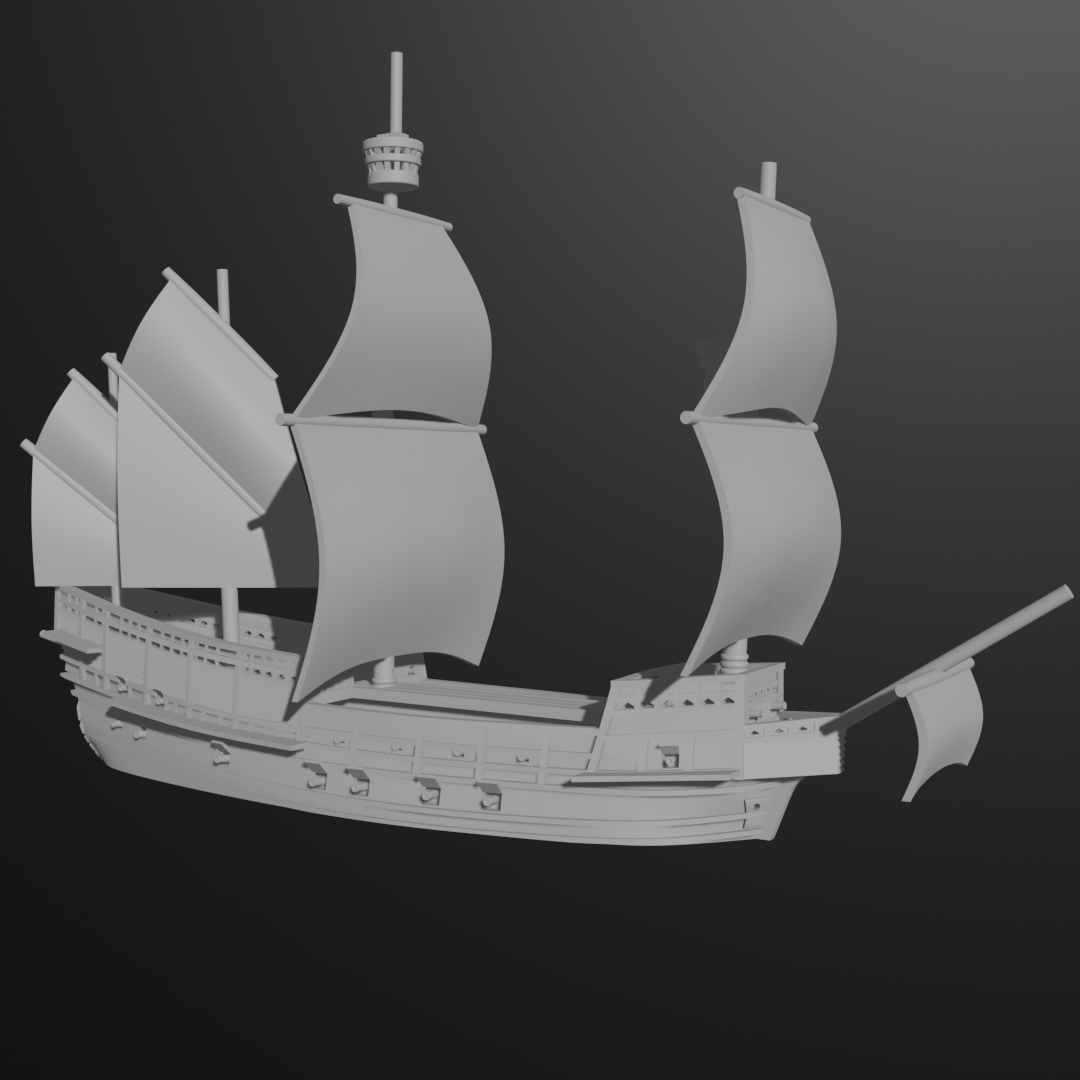 English Carrack "Mary Rose" - Turner Miniatures - Miniatures by Only ...