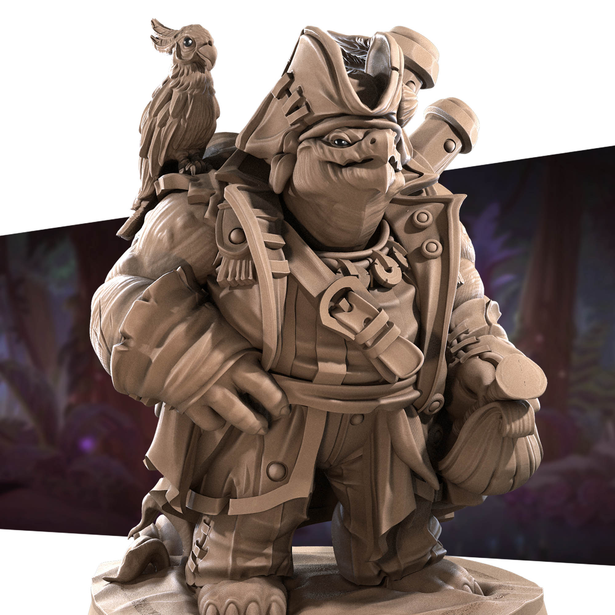 Tortle Pirate - Bite The Bullet Studio - Miniatures by Only-Games.co
