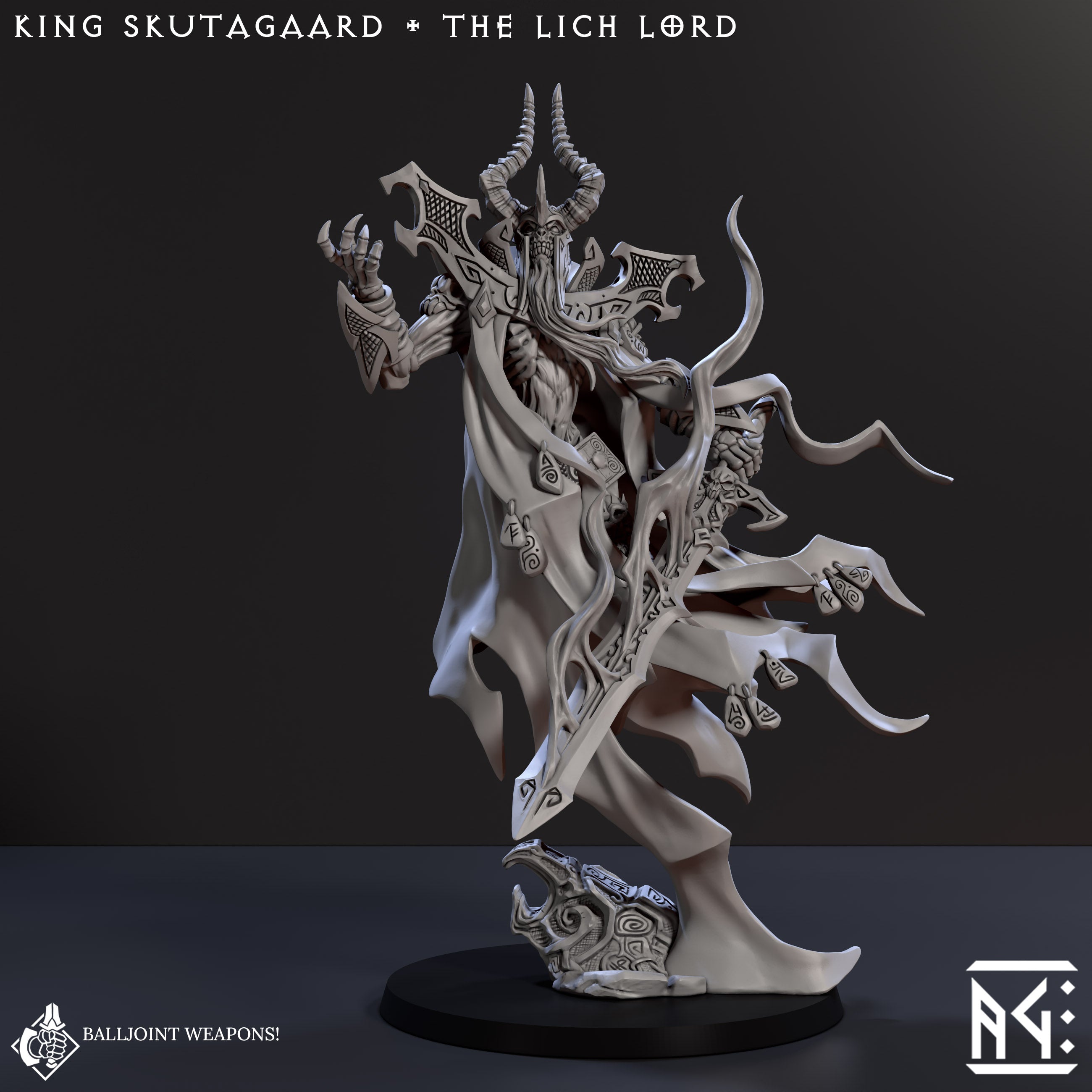 King Skutagaard - The Lich Lord (Darkness of The Lich Lord ...
