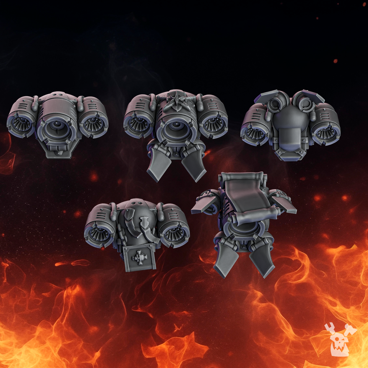 Pactum Aeternum Jump Packs Set x5 - DakkaDakka.Store - Miniatures by ...