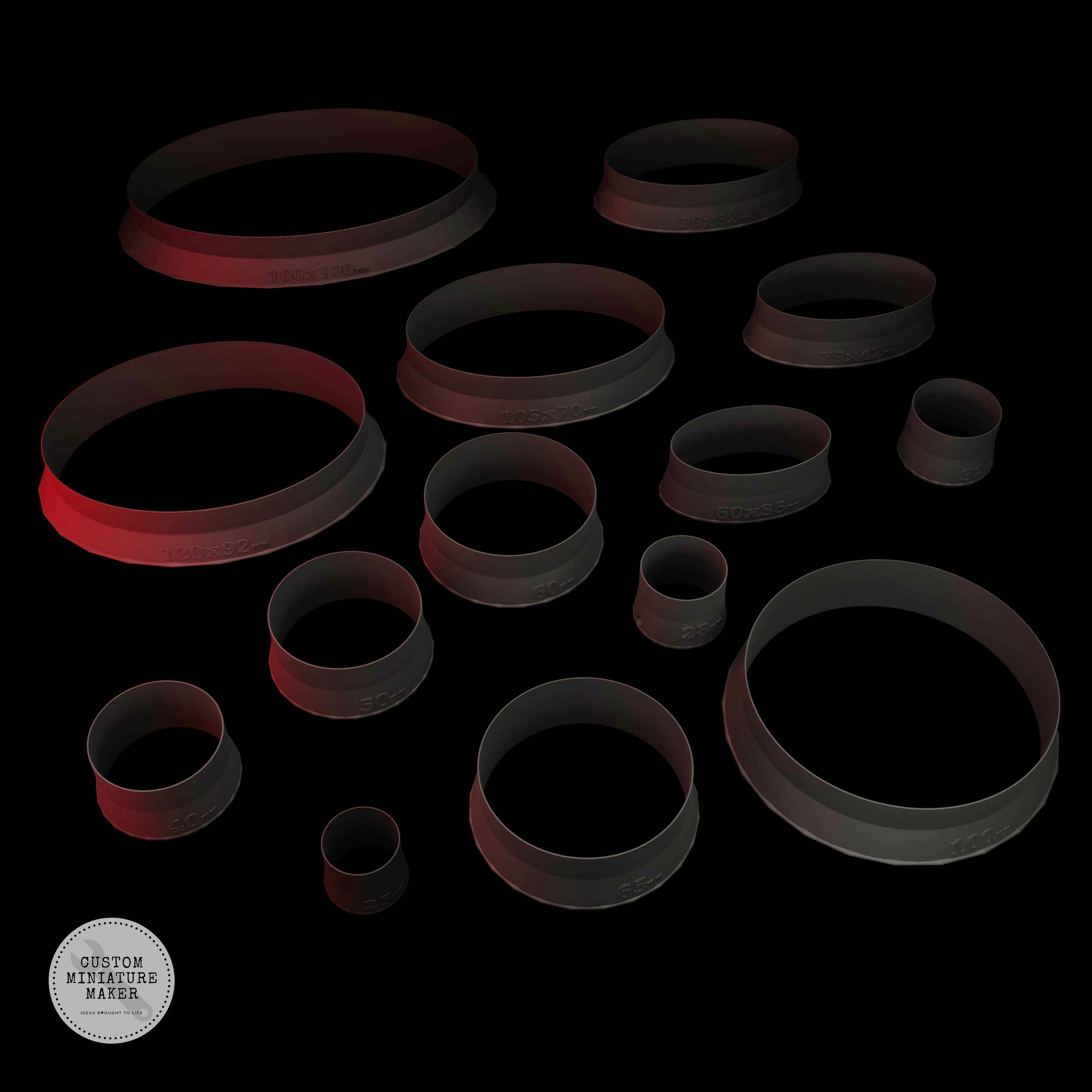 Base Cutter Set: Round - Custom Miniature Maker - Miniatures by Only ...