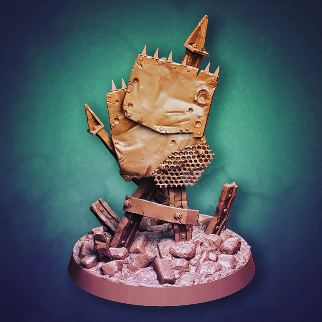 Orc Objective Marker (Sign) - MrModulork - Miniatures by Only-Games.co