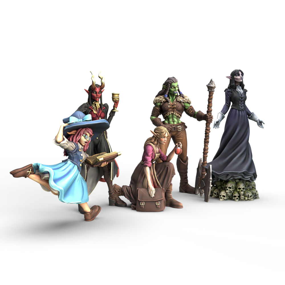 Ginny Di Pre-Colored Bundle – Vol. 1 - Ginny di - Miniatures by Only ...