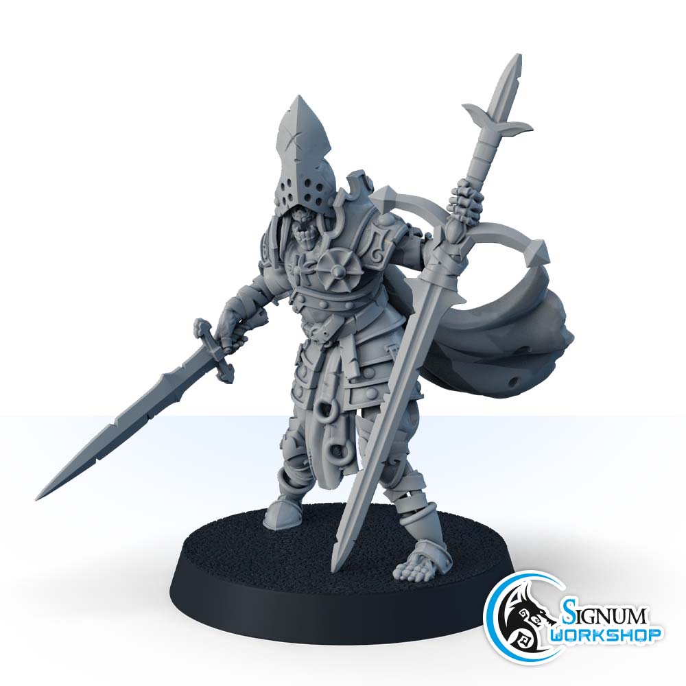 Zombie Knight with Greatsword - Signum Workshop - Miniatures by Only ...