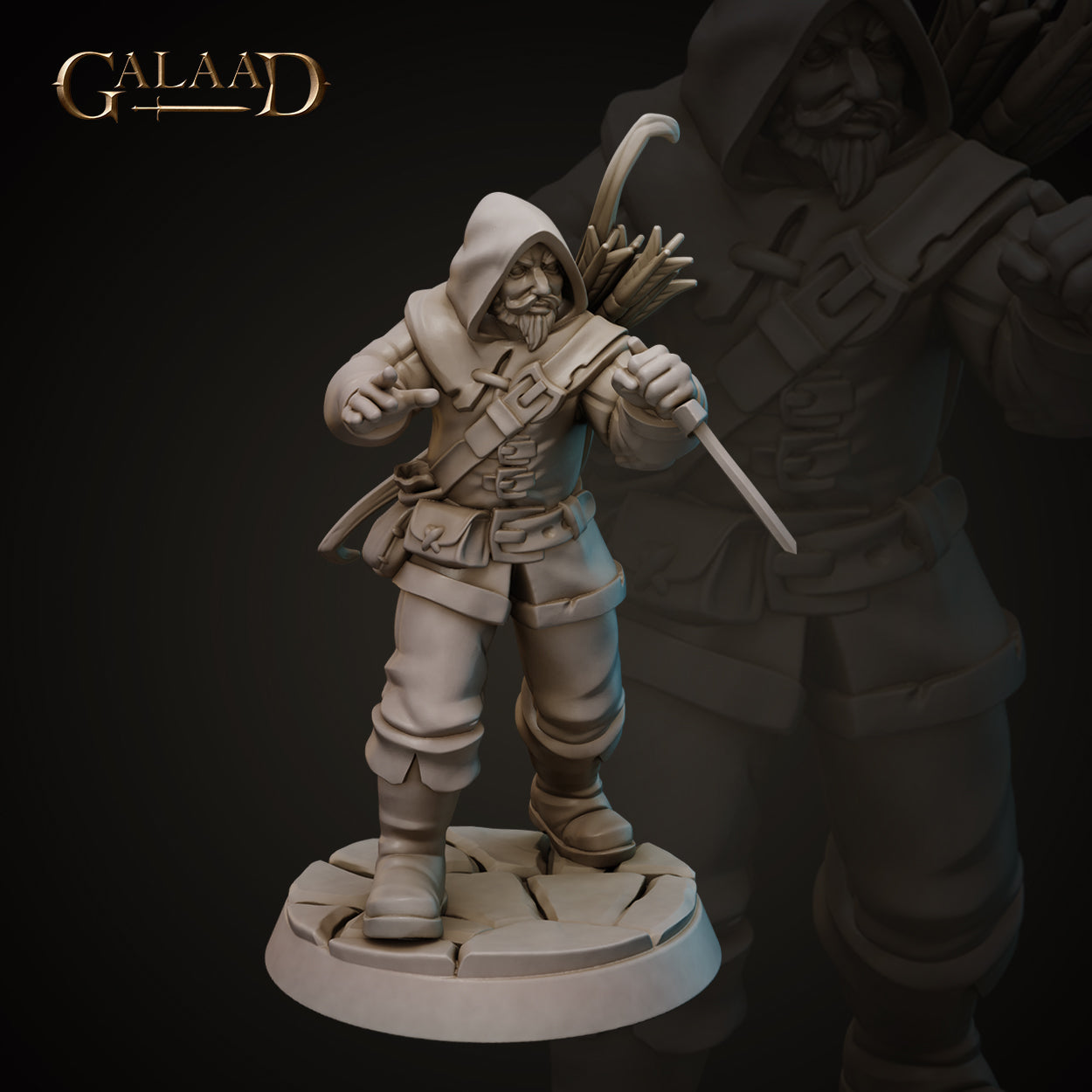 Hooded Bandit - Galaad - Miniatures by Only-Games.co