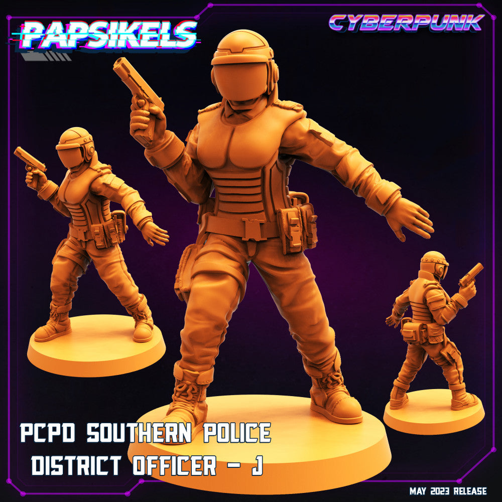PCPD SOUTHERN POLICE DISTRICT OFFICER J - Papsikels Miniatures ...