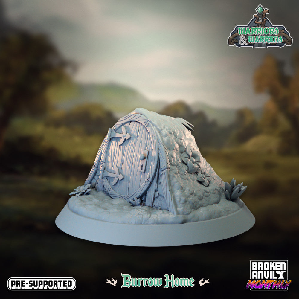 Warriors and Warrens- Burrow Home - Broken Anvil Miniatures ...