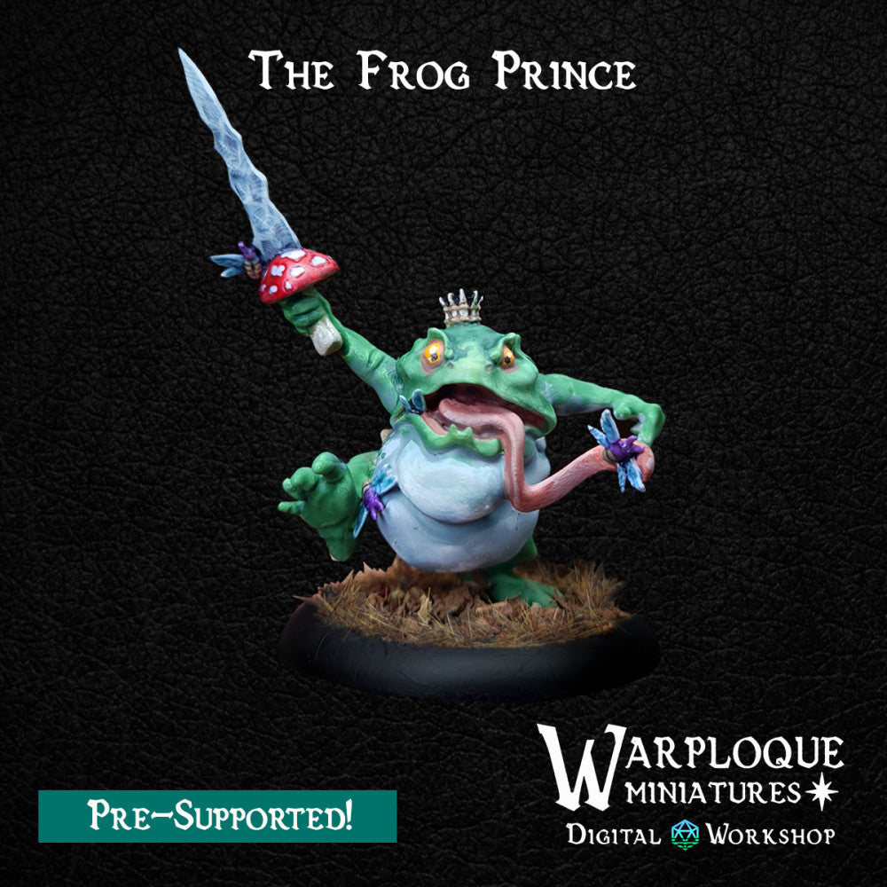 The Frog Prince - Warp Miniatures - Miniatures by Only-Games.co