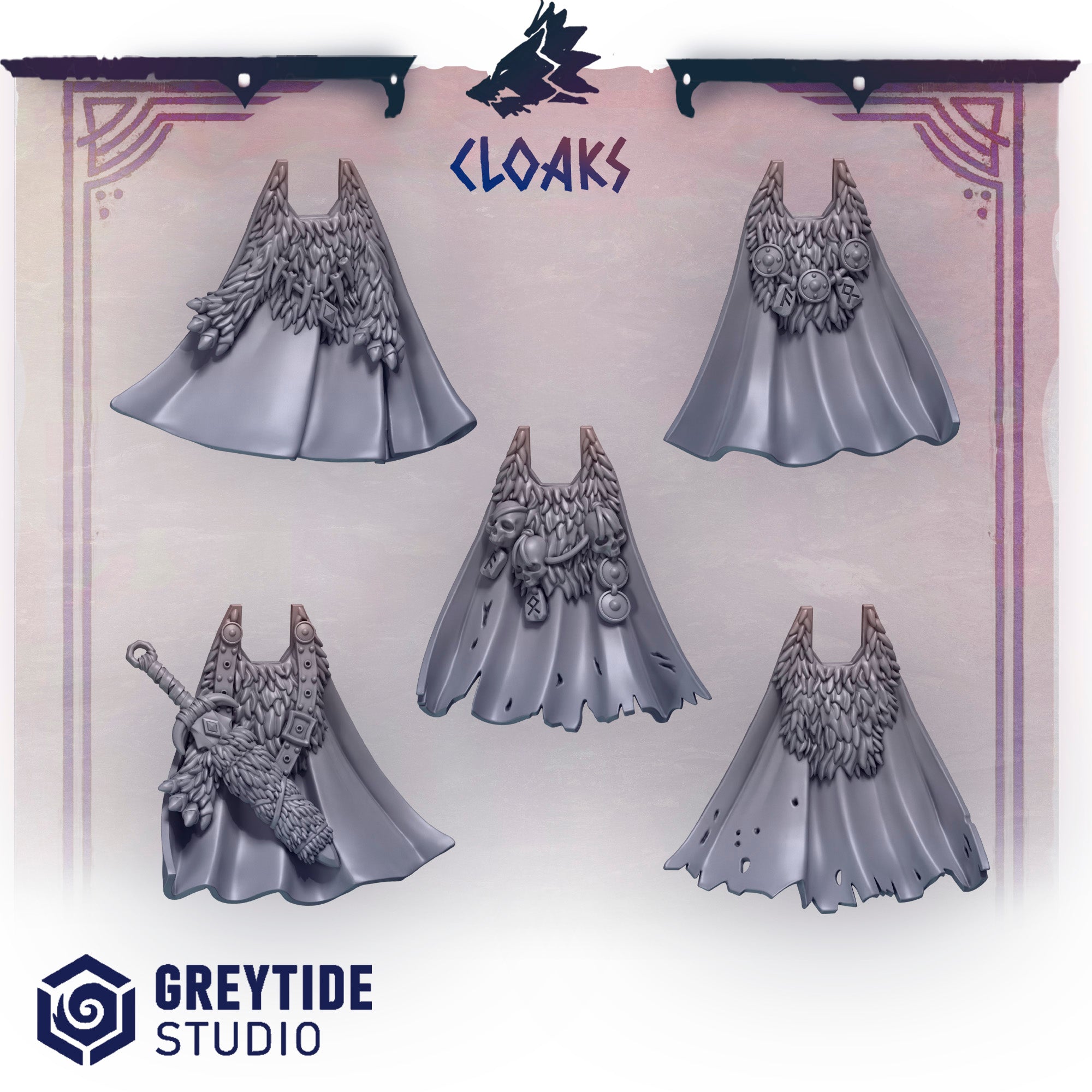 Cloaks PH - Greytide Studio - Miniatures by Only-Games.co