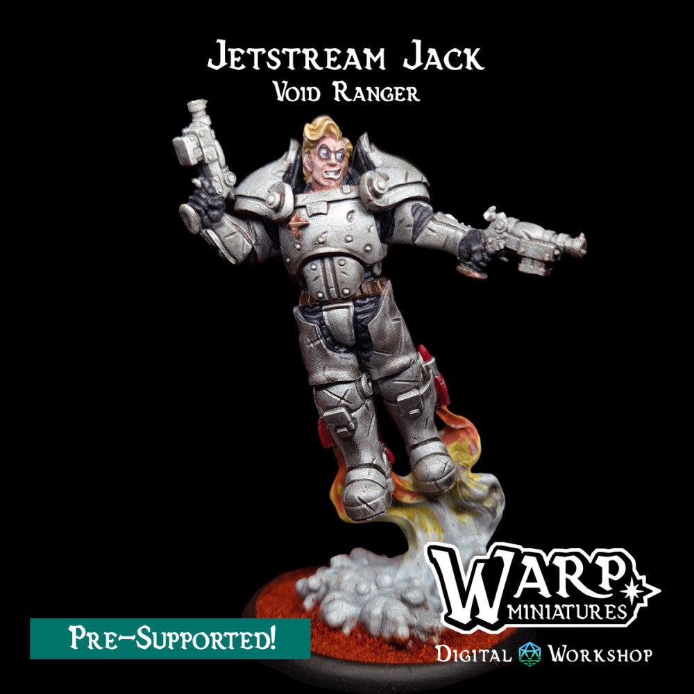 Jetstream Jack - Void Ranger - Warp Miniatures - Miniatures by Only ...