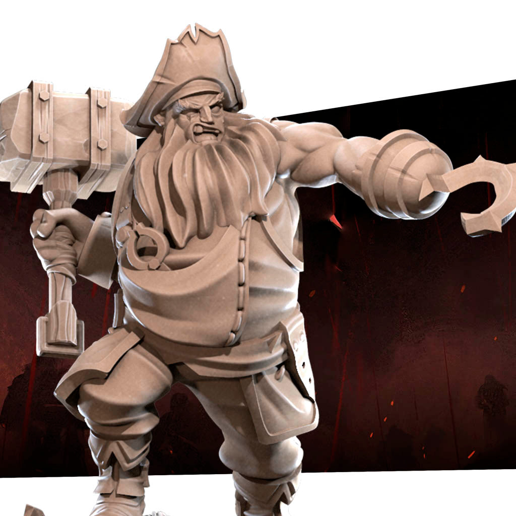 Andre, the Blacksmith - Bite The Bullet Studio - Miniatures by Only ...
