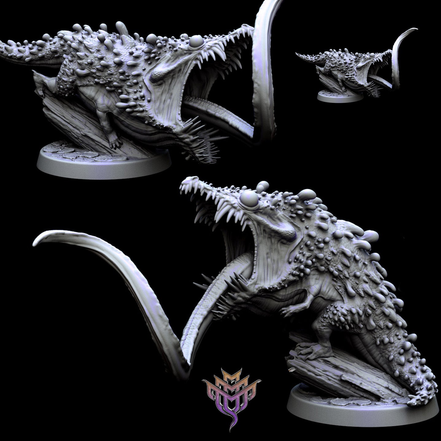 Big Mouth Alli (All 2 poses) - Mini Monster Mayhem - Miniatures by Only ...