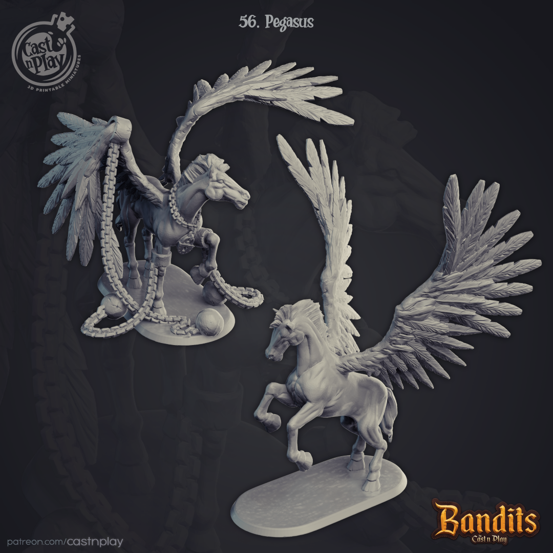 Pegasus - Cast n Play - Miniatures by Only-Games.co